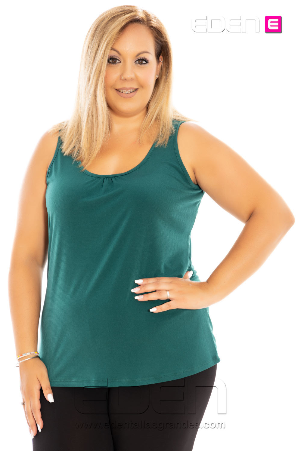 Top para mujer en tallas grandes, de la talla 42 a la 70.